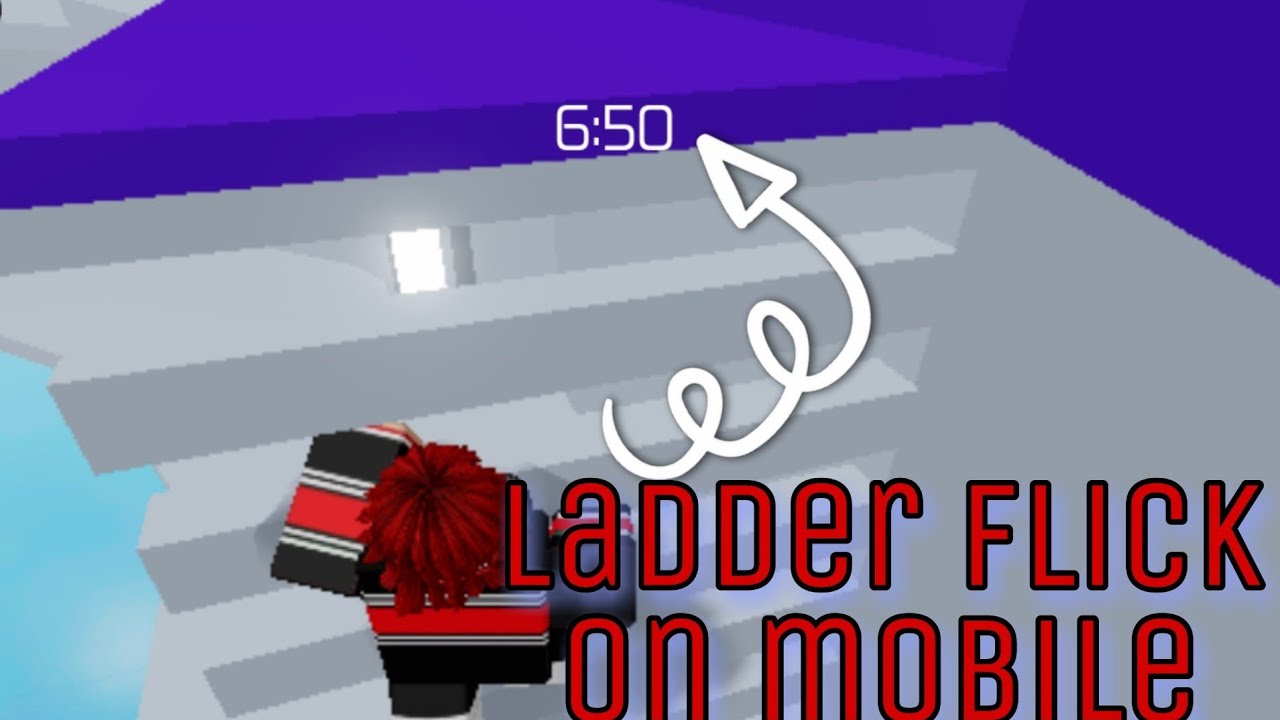 How to ladder flick on mobile! - YouTube