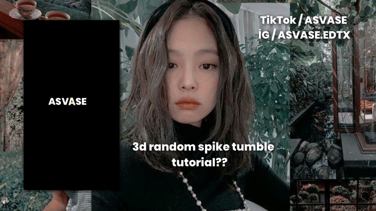 3d random spike tumble tutorial // Alight Motion - YouTube