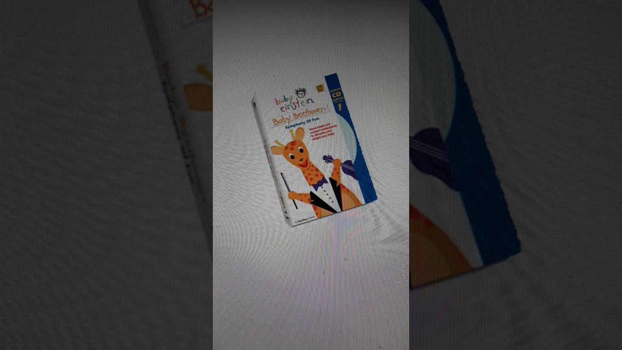 Baby Einstein - Baby Beethoven: Symphony of Fun (2003) VHS with CD ...