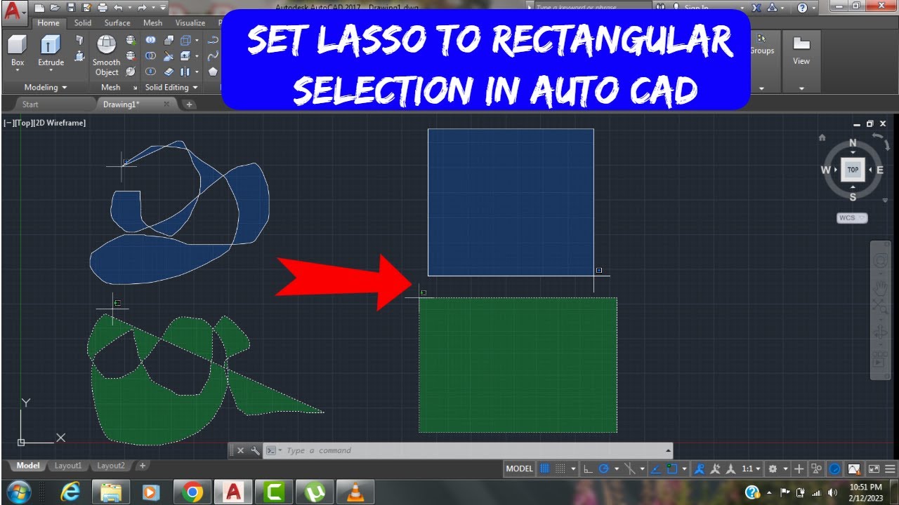 How To Change Lasso Selection In Auto CAD YouTube How To Change Lasso Selection In Auto CAD YouTube
