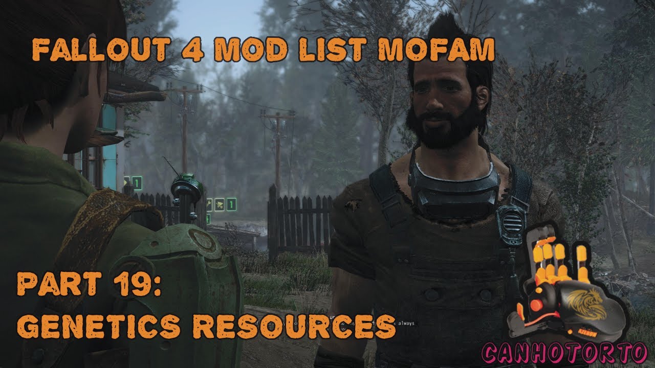 🐉🍀 Fallout 4 - Mod List - Mofam - 9.23 - Part19 - GENETICS RESOURCES - YouTube