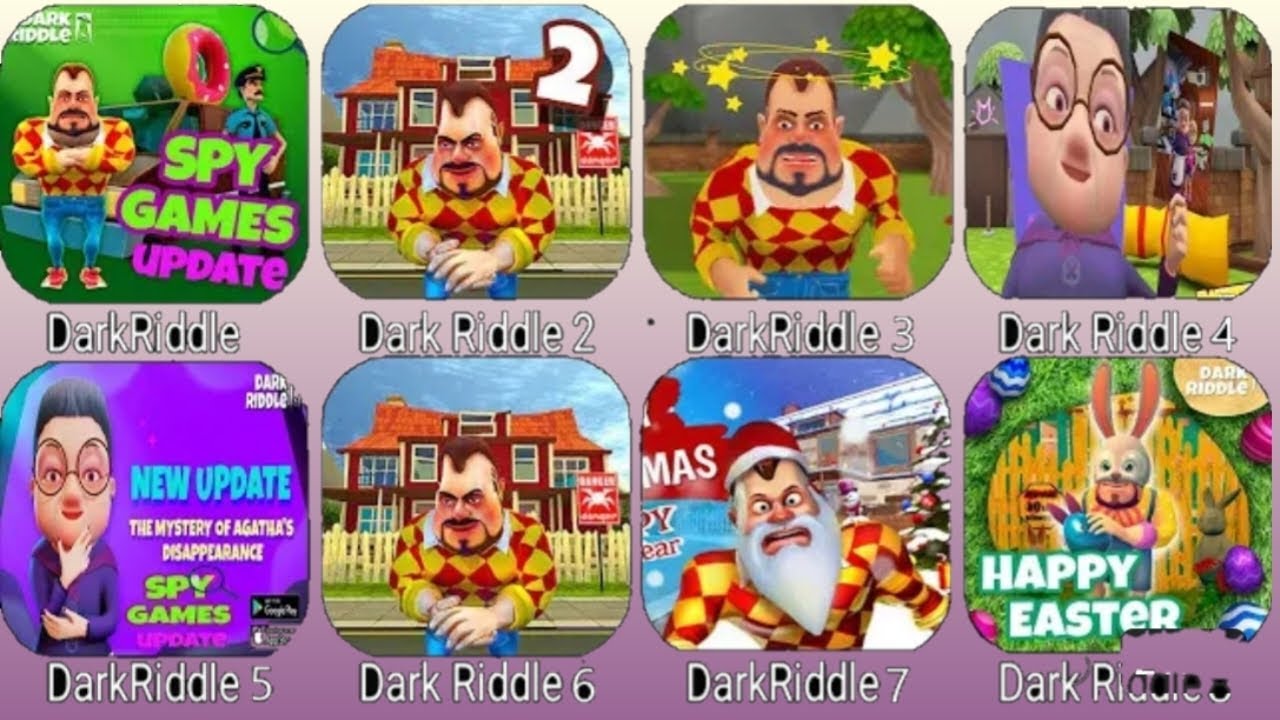 Dark Riddle,Dark Riddle 2,Dark Riddle 3,Dark Riddle 4,Dark Riddle 9 ...