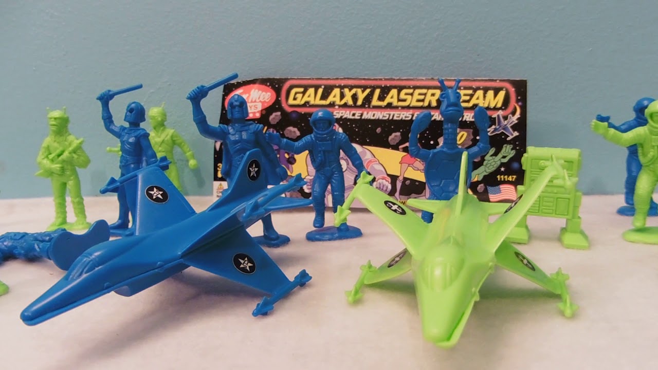 TIM MEE GALAXY LASER TEAM BLUE VS GREEN REVIEW! - YouTube