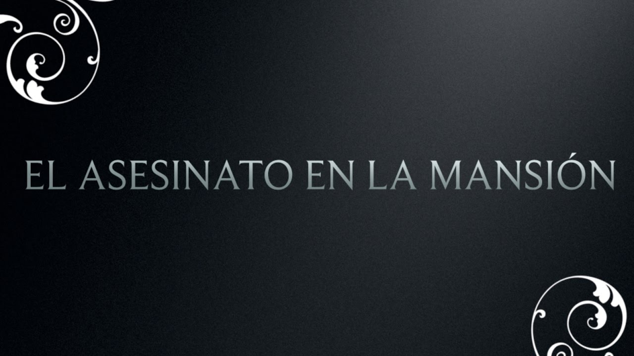 TRAILER - EL ASESINATO EN LA MANSIÓN - YouTube