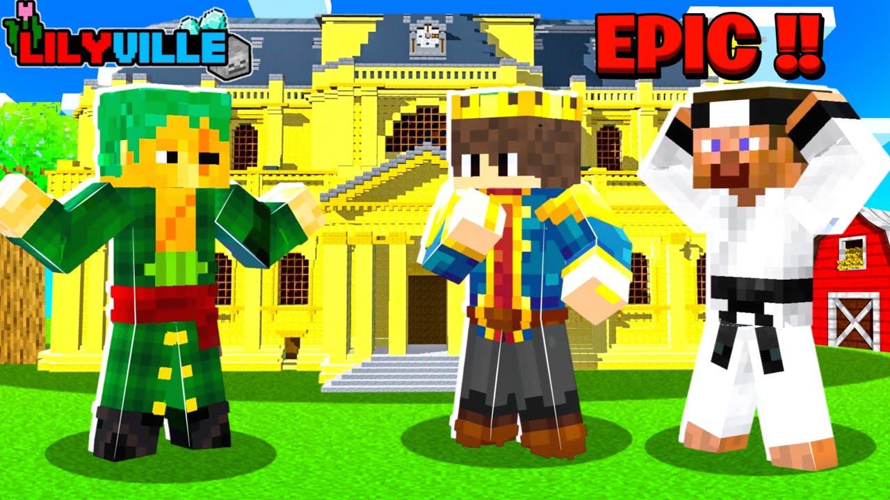 BUILDING MY ULTIMATE FORTRESS IN LILYVILLE😱 - YouTube