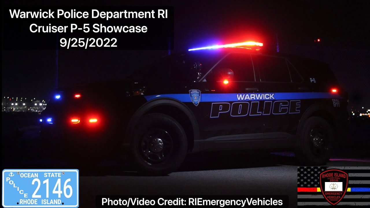 Warwick Police Department RI Cruiser P-5 Showcase. - YouTube