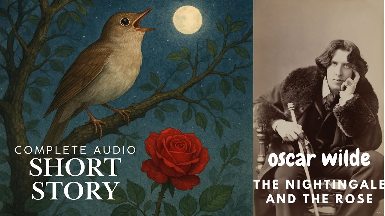 The Nightingale and the Rose by Oscar Wilde. Short Story. - YouTube