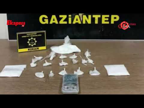 Gaziantep’te narkotik operasyonu! 2 kişi tutuklandı