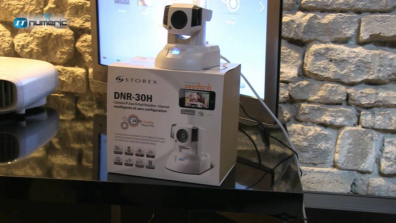 Storex caméra de surveillance IP-DNR-30H - YouTube