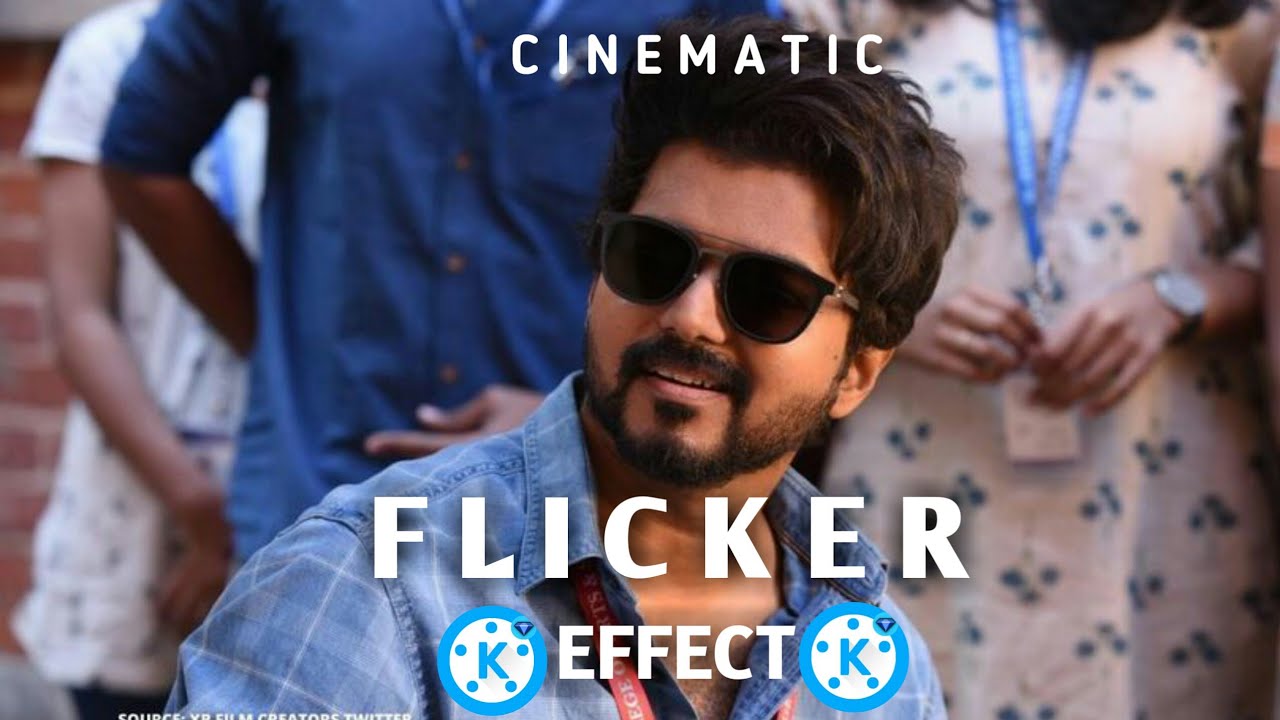 Cinematic video flicker effect in Kine master|| Kinemaster tutorial | Adarshart - YouTube
