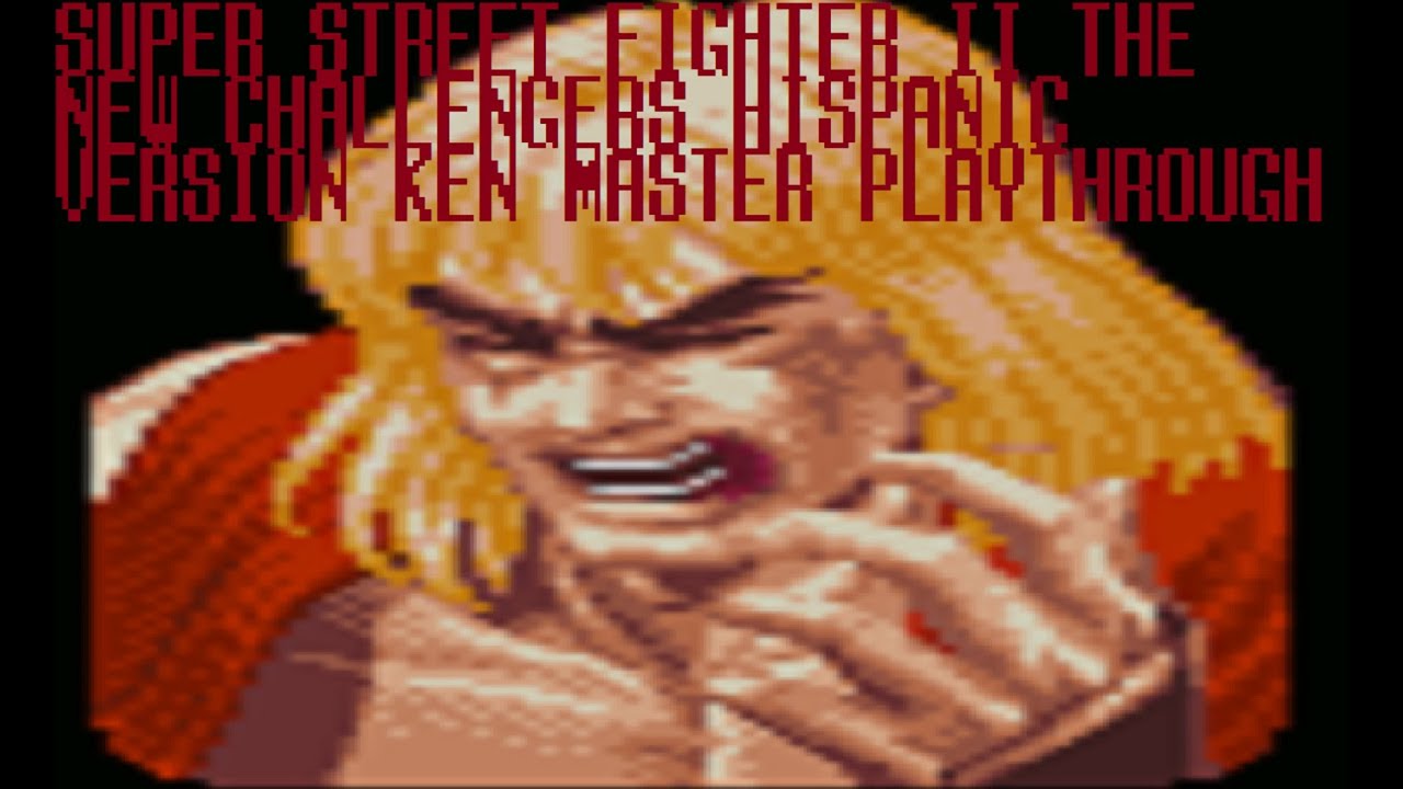 Super Street Fighter II The New Challengers Arcade (Hispanic Version ...
