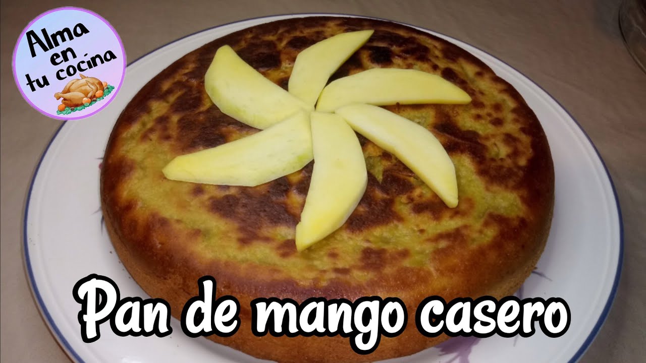 PAN DE MANGO SIN HORNO - YouTube
