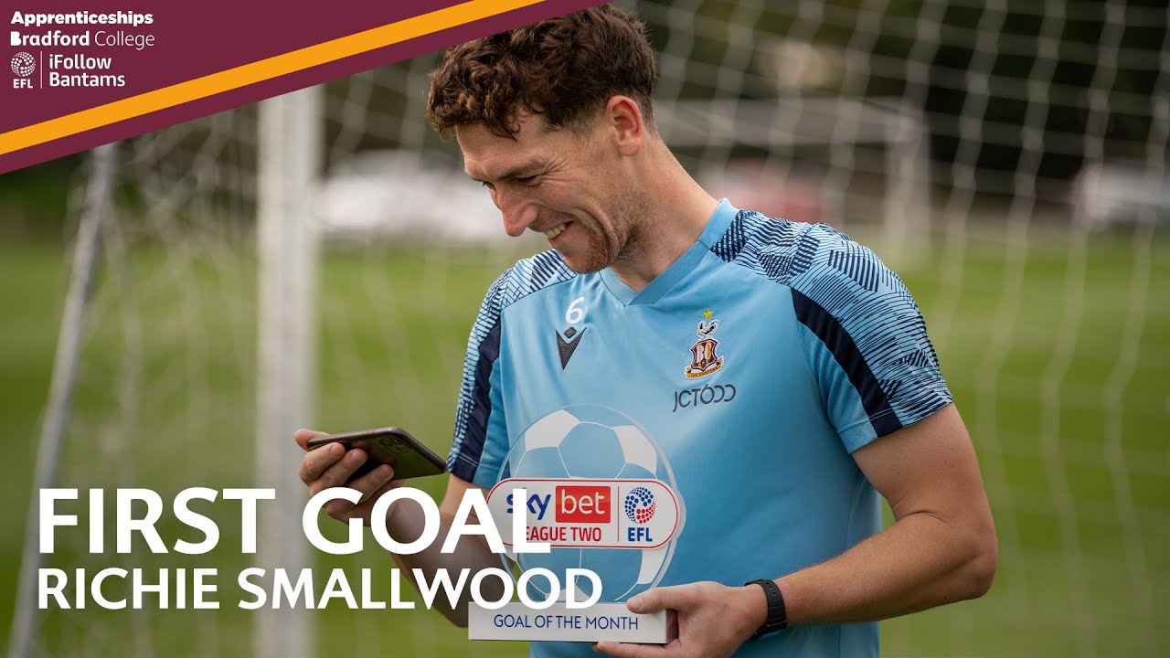 FIRST GOAL: Richie Smallwood's award-winning strike - YouTube