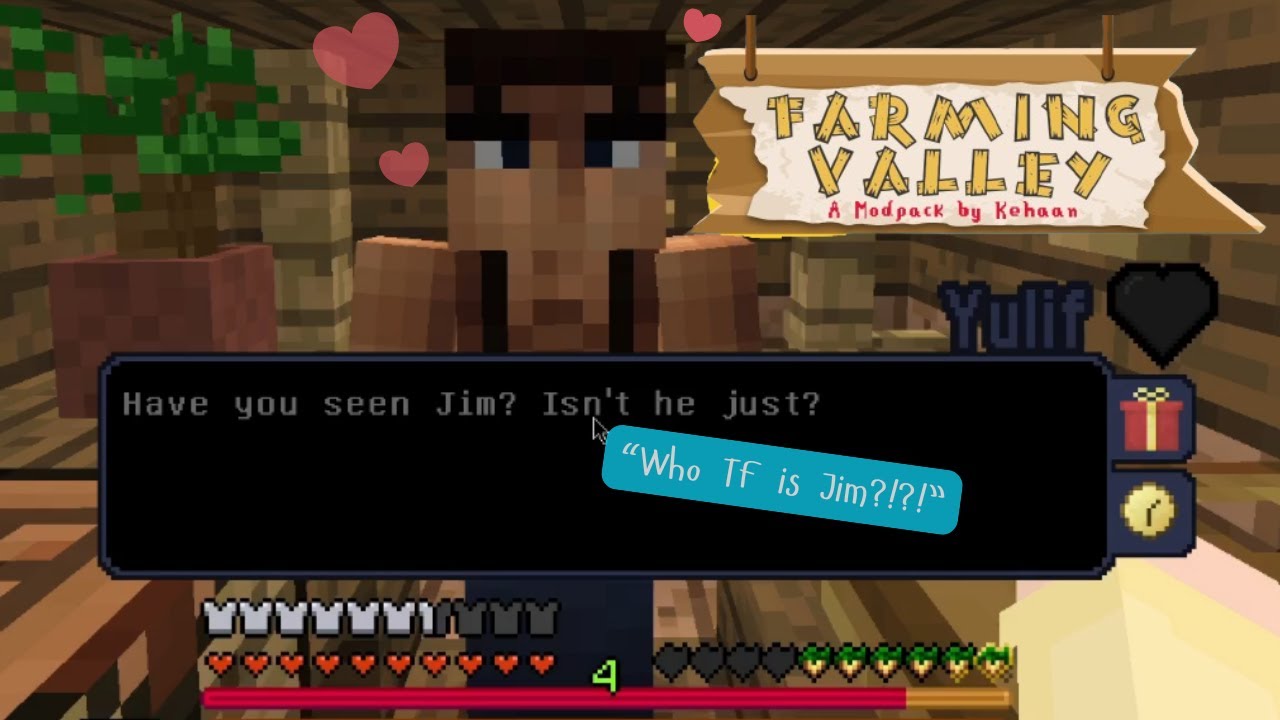 Who TF id Jim?! - Farming Valley Modpack - Ep. 1 - YouTube