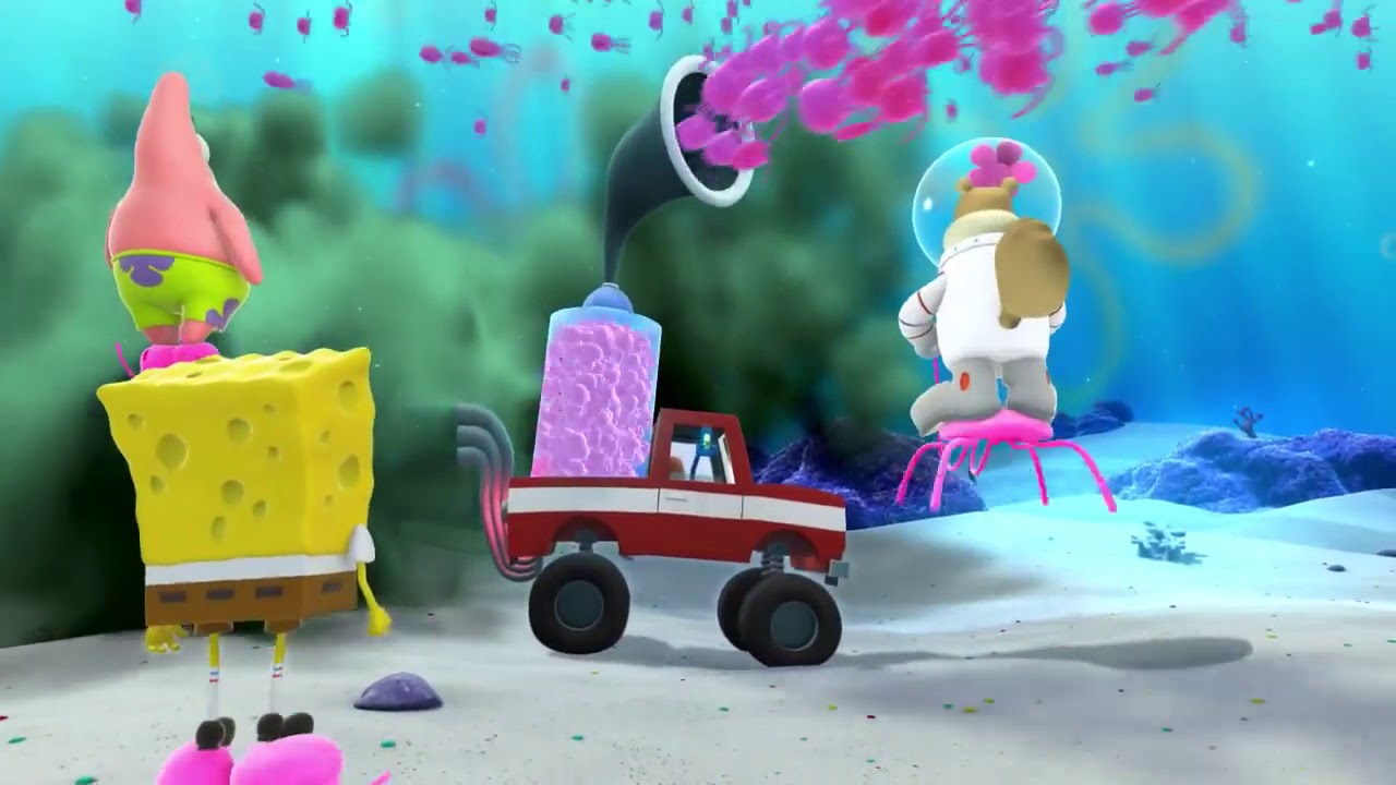 SpongeBob SquarePants 4-D | The Great Jelly Rescue (PREMIERE 1) - YouTube
