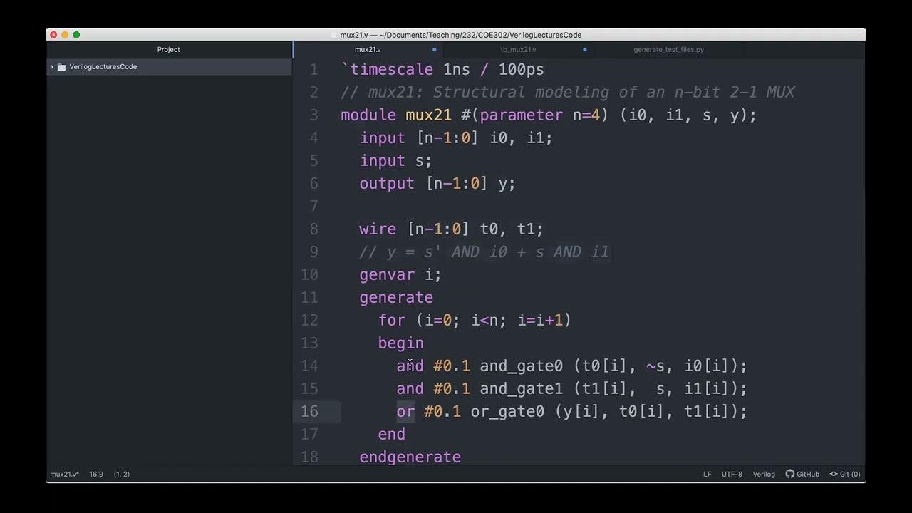 Advanced Verilog - Part 1 - YouTube