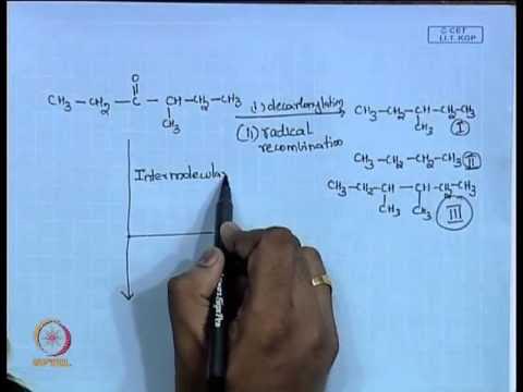 Mod-01 Lec-04 α - cleavage - I - YouTube