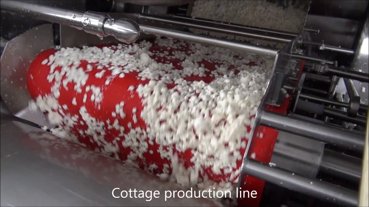 Cottage Cheese production Naturli 2018 - YouTube