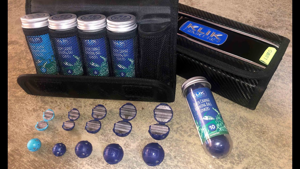 KLIK SINKERS - ALL NEW, QUICK CHANGE SINKERS - YouTube