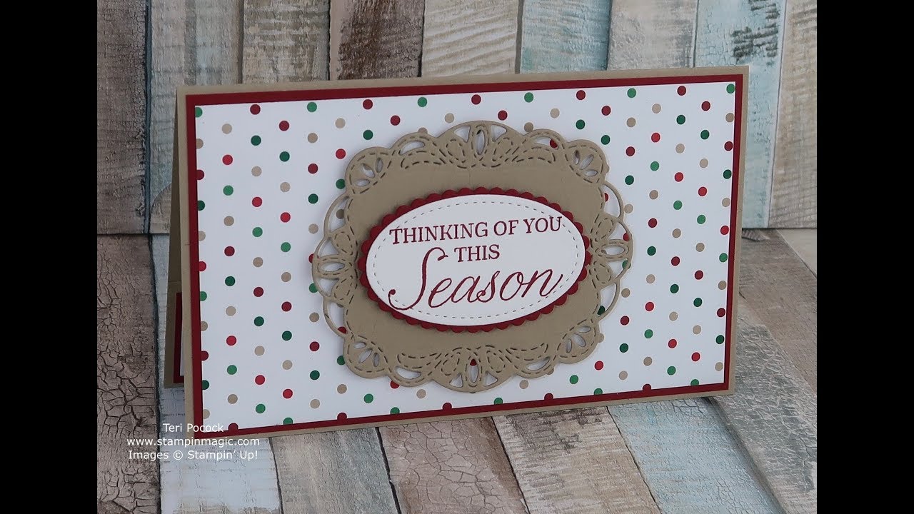 Quick & Easy Gift Card Holder / Money Wallet using Stampin' Up ...