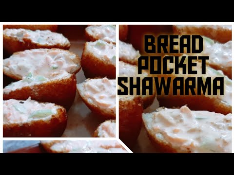 Bread pocket shawarma😋 || easy nd simple || Shemisha food world - YouTube