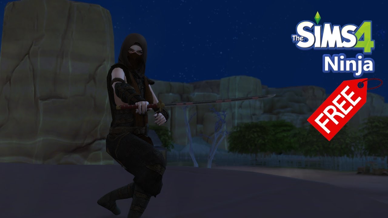 The Sims 4 Martial Arts Animations #6 (Ninja) - Free Download - YouTube