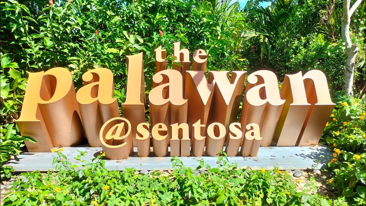 Pasyal Tayo Sa Palawan Beach, Sentosa Island - YouTube