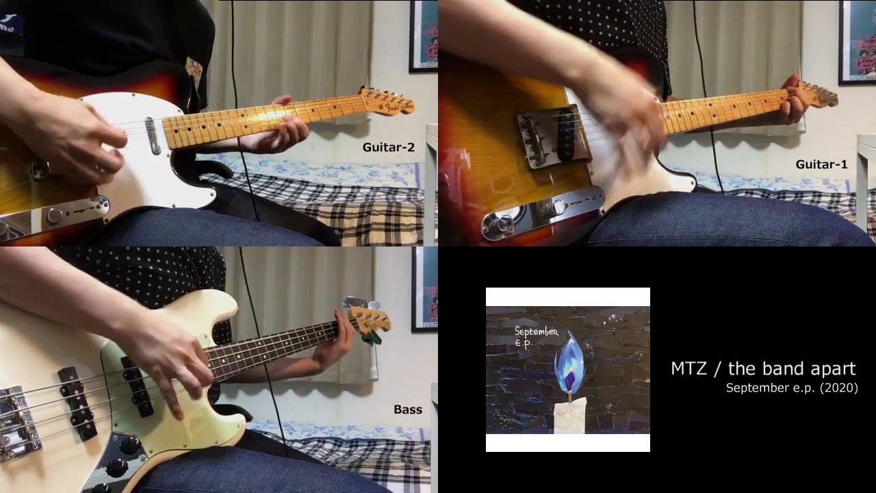 [COVER] MTZ / the band apart (全パートコピー+TAB譜データ) - YouTube