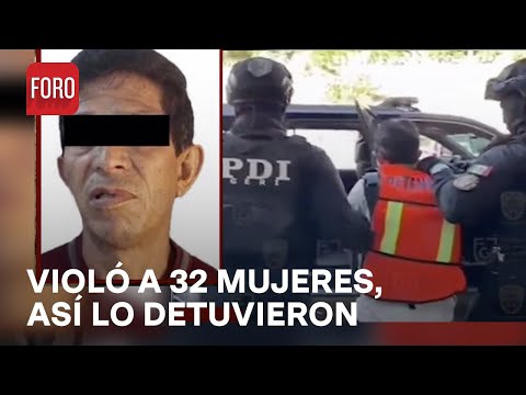 Así detuvieron a violador serial \