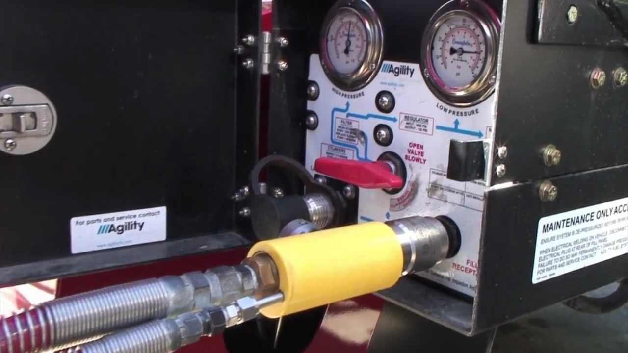 Compressed Natural Gas 12 Liter Engine - Mansfield - YouTube