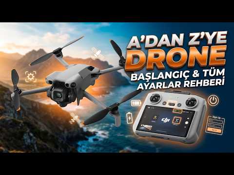 Drone Kullanmayı Sıfırdan Öğren (Kurulum + Ayarlar + Uçuş Rehberi)