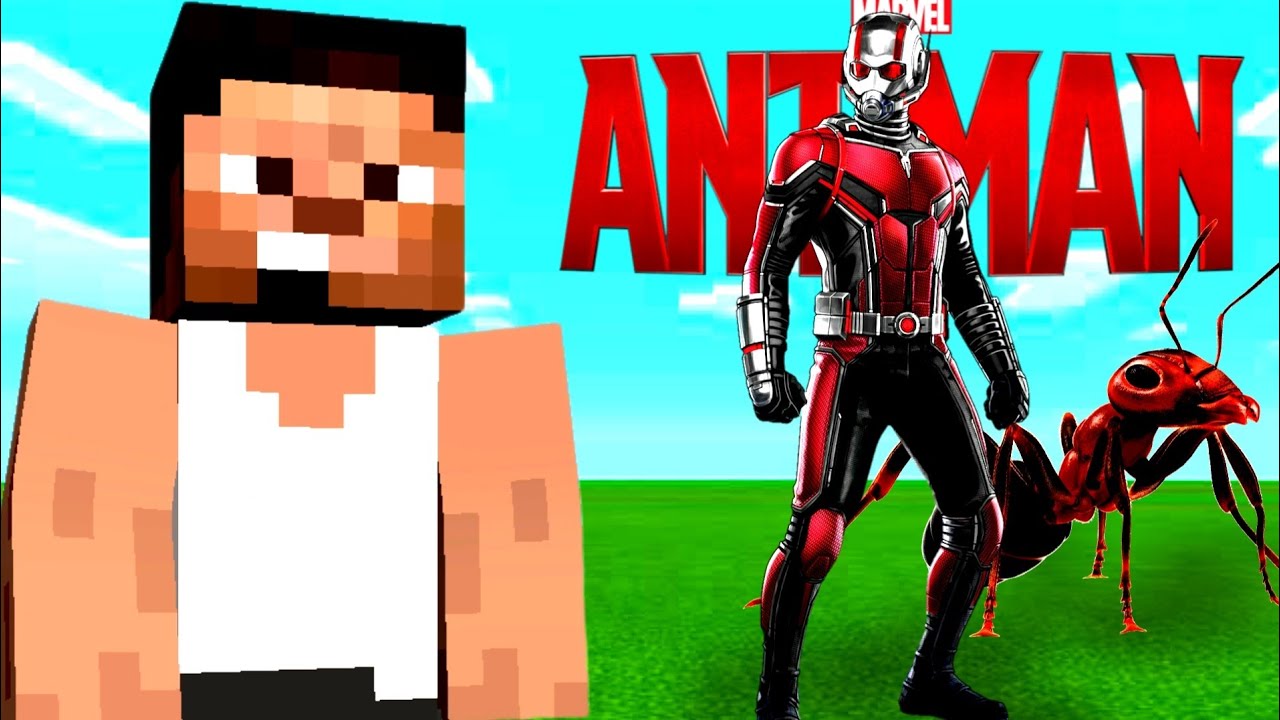 I Became Ant Man in Minecraft PE! - YouTube