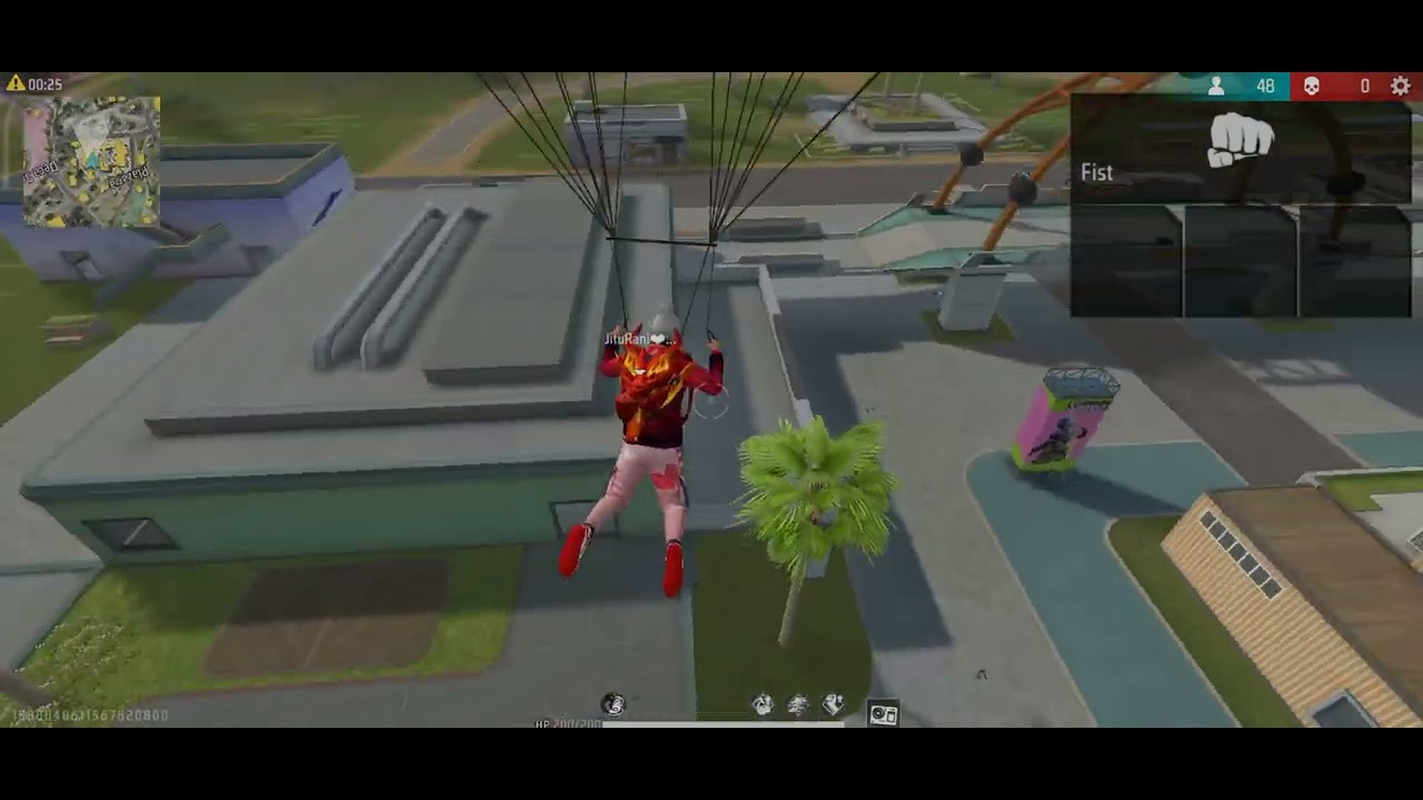 ff map landing🤣ff map pe kese uttre? - YouTube