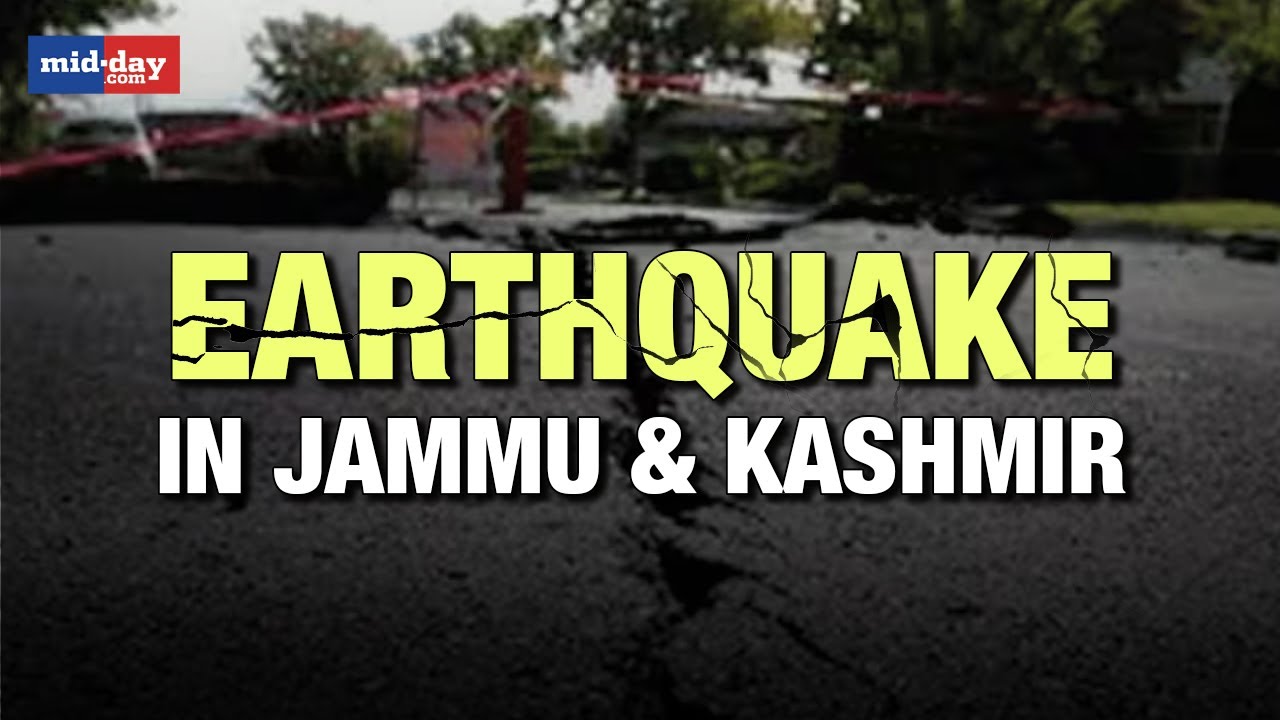 5.4 Magnitude Earthquake In J&K, Tremors Felt Across North India - YouTube