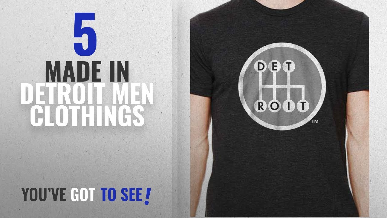 Top 10 Made In Detroit Men Clothings [ Winter 2018 ]: Made In Detroit ...