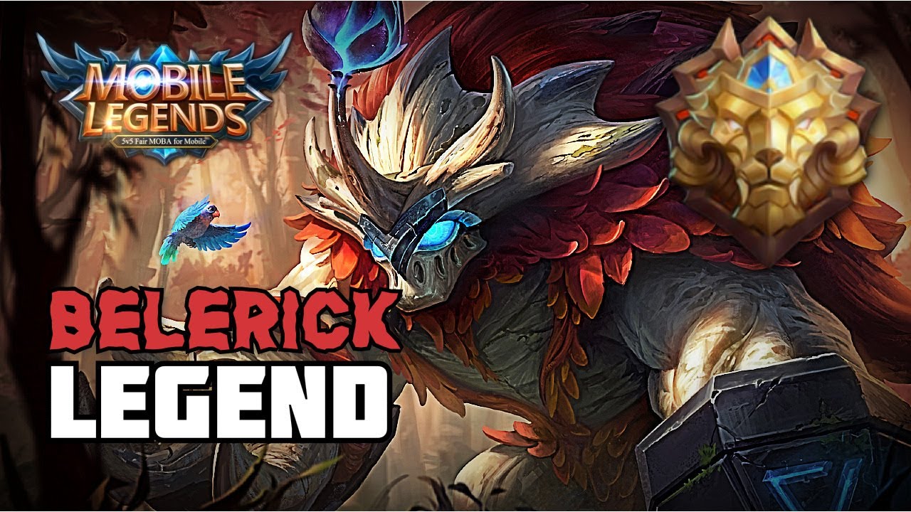 BELERICK - LEGEND RANK GAMEPLAY - Mobile Legends: Bang Bang - YouTube