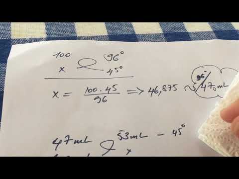 Evde rakı yapımı, Formül Part 1