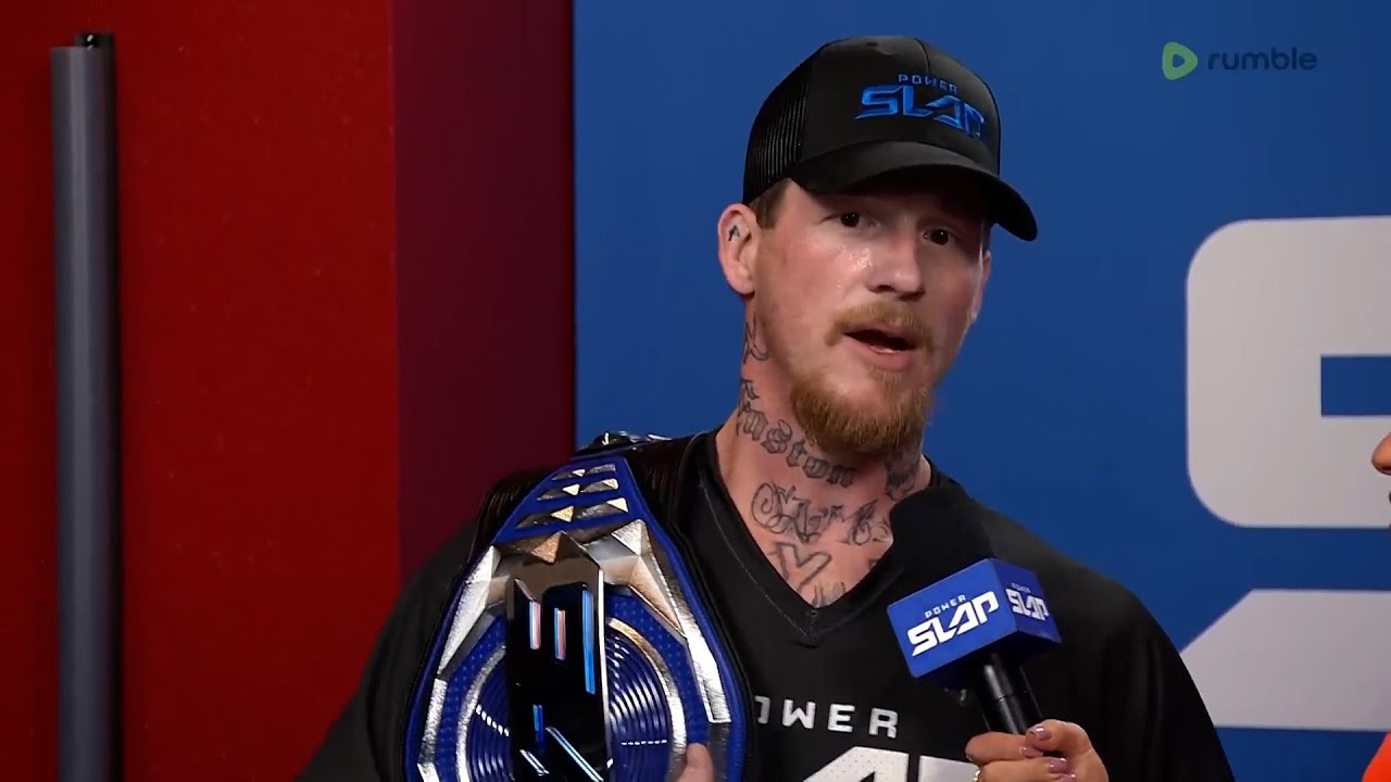 Chris Thomas Post-Fight Interview | Power Slap 1 Finale - YouTube