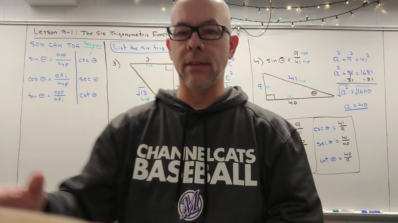 Algebra 2 Lesson 9-1 Part 2 - YouTube