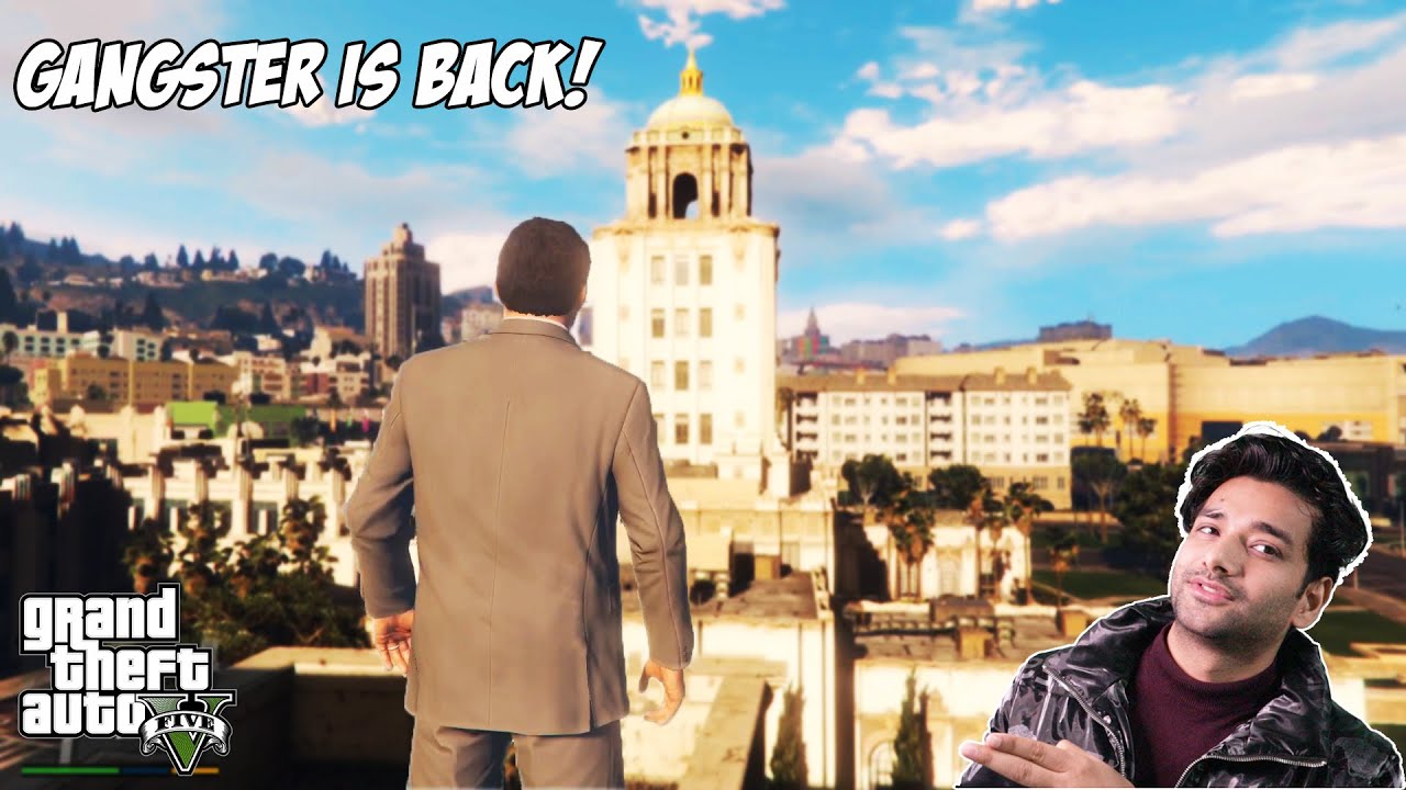 MICHEAL'S EPIC COMEBACK AS GANGSTER | FULL STORY SERIES | GTA V ...