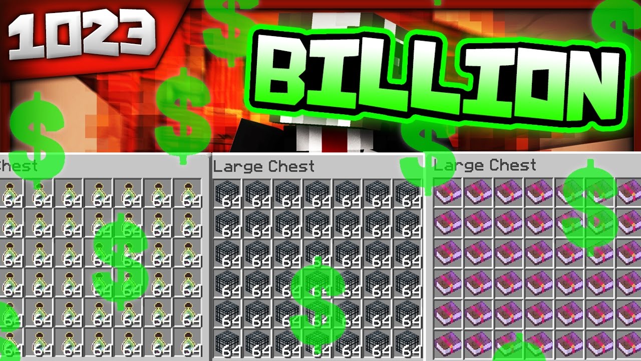 Minecraft FACTIONS Server Lets Play - 1 BILLION $$ RICH RAID!! - Ep ...