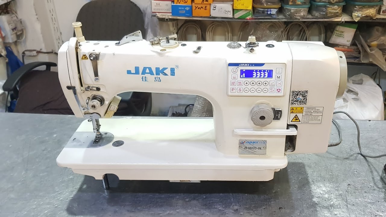 jaki sewing machine. |0345~7692978| #jukimachine #overlockmachine # ...