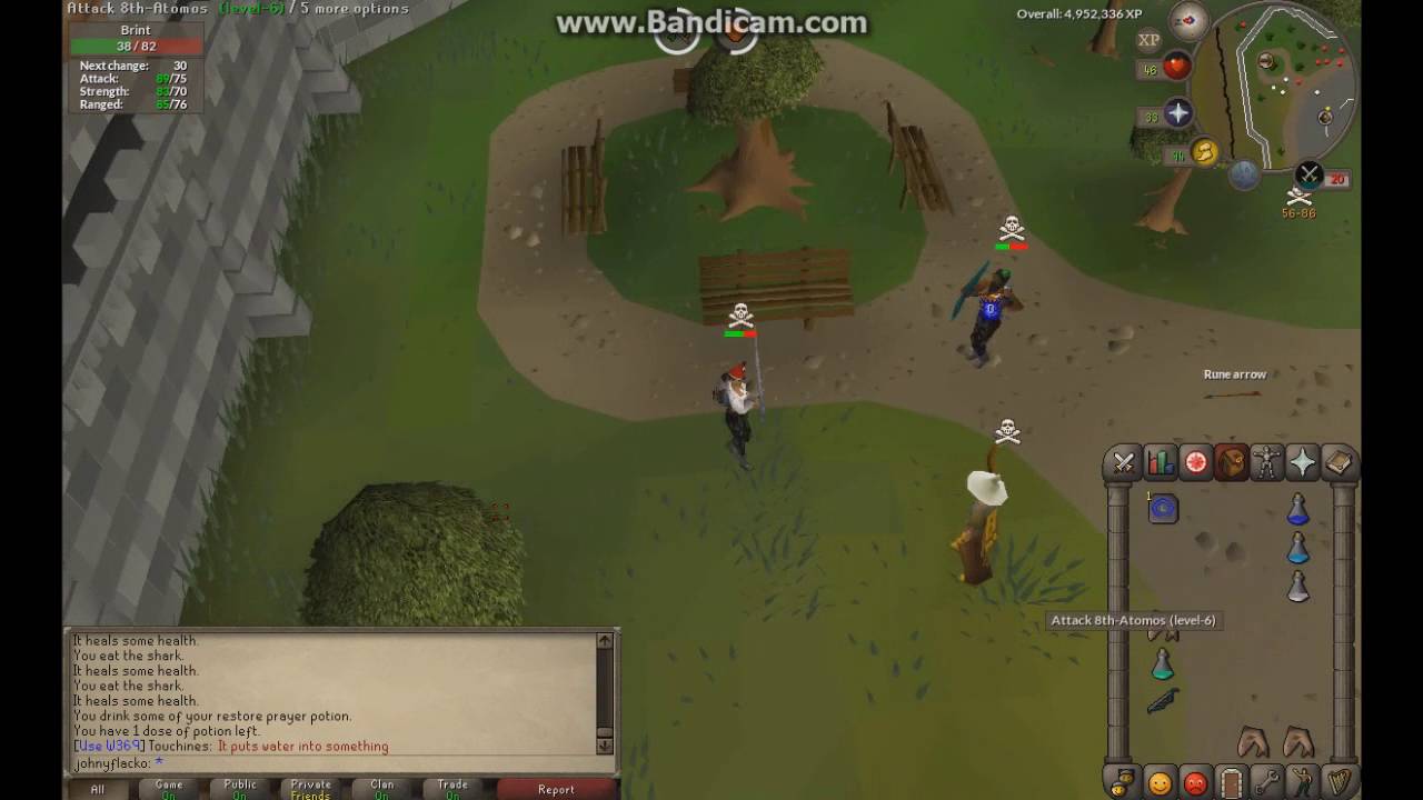 OSRS 1 def AGS pure pk montage - YouTube