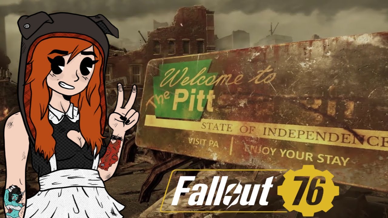 Fallout 76 - The Pitt DLC stream - YouTube