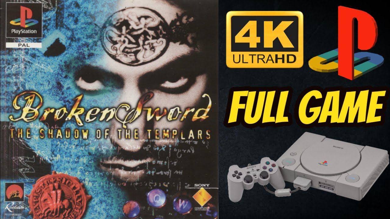 Broken Sword: The Shadow of the Templars | PS1 | 4K60ᶠᵖˢ UHD🔴 ...