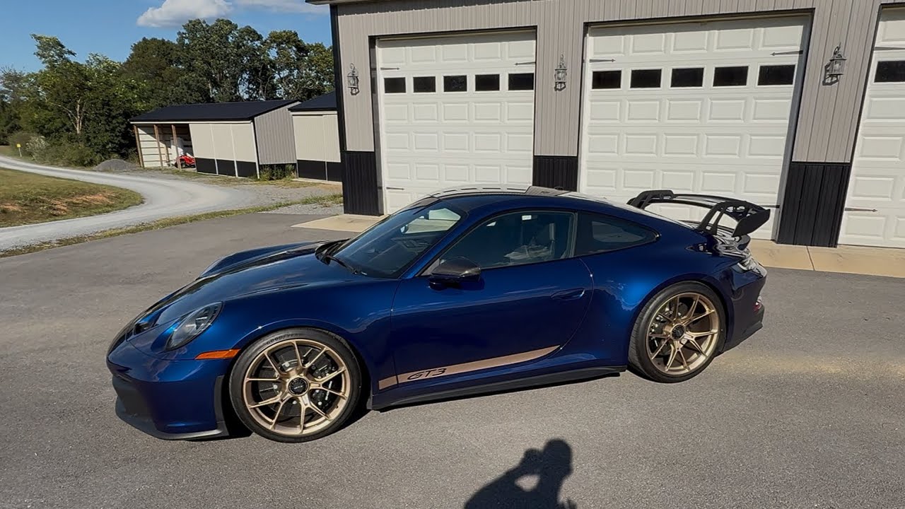 2022 Porsche GT3 Manual Overview and Window Sticker! - YouTube