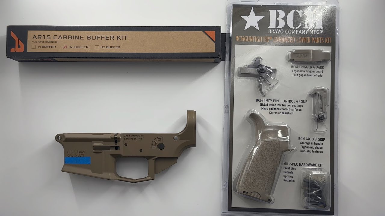 How to install a Bravo Company Mfg (BCM) enhanced lower parts kit and ...