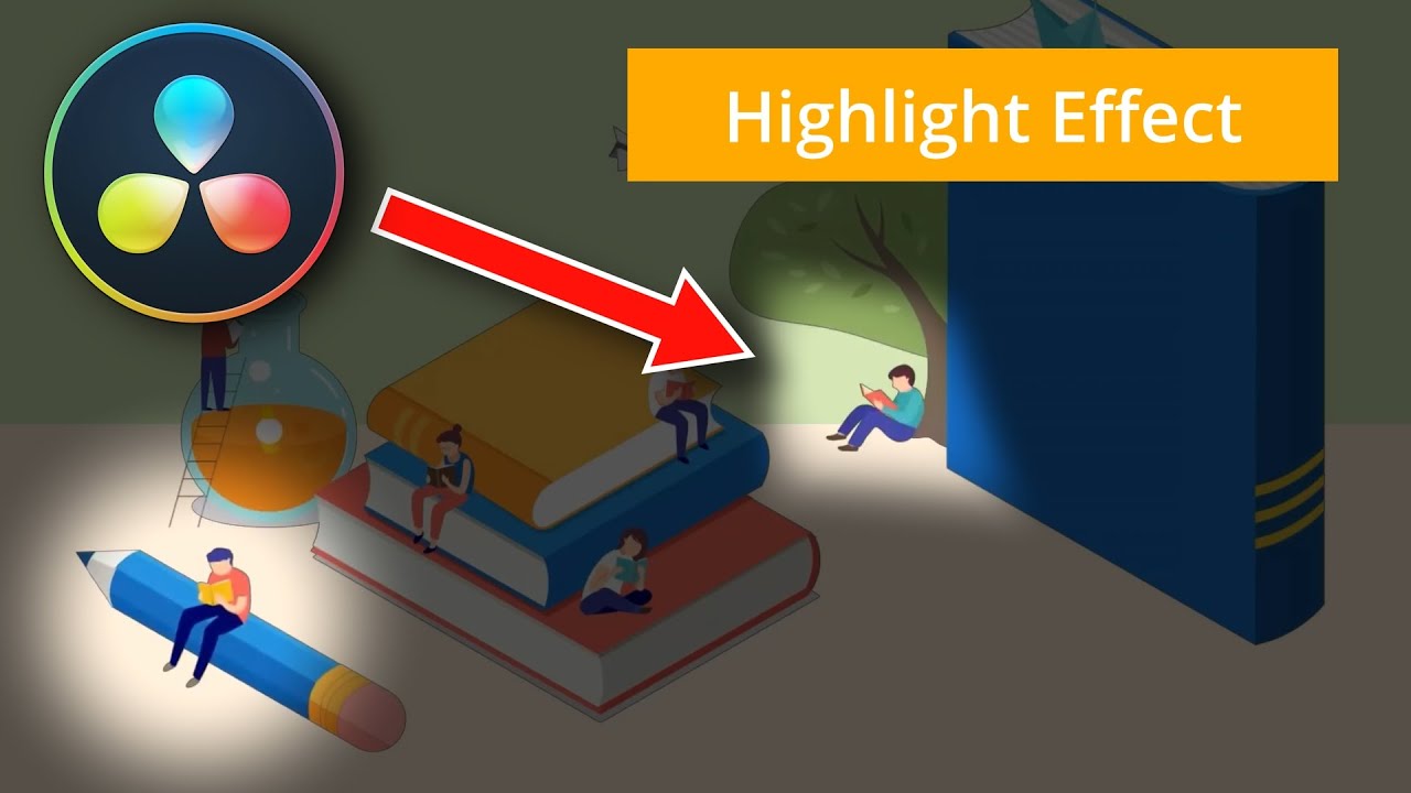 Davinci Resolve Highlight Area In Video Very Easy Highlight Effect davinci-resolve-highlight-area-in-video-very-easy-highlight-effect
