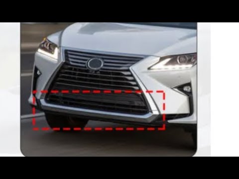 Lexus 2016-2019 RX350 RX450 Lower Grill Replacement - YouTube