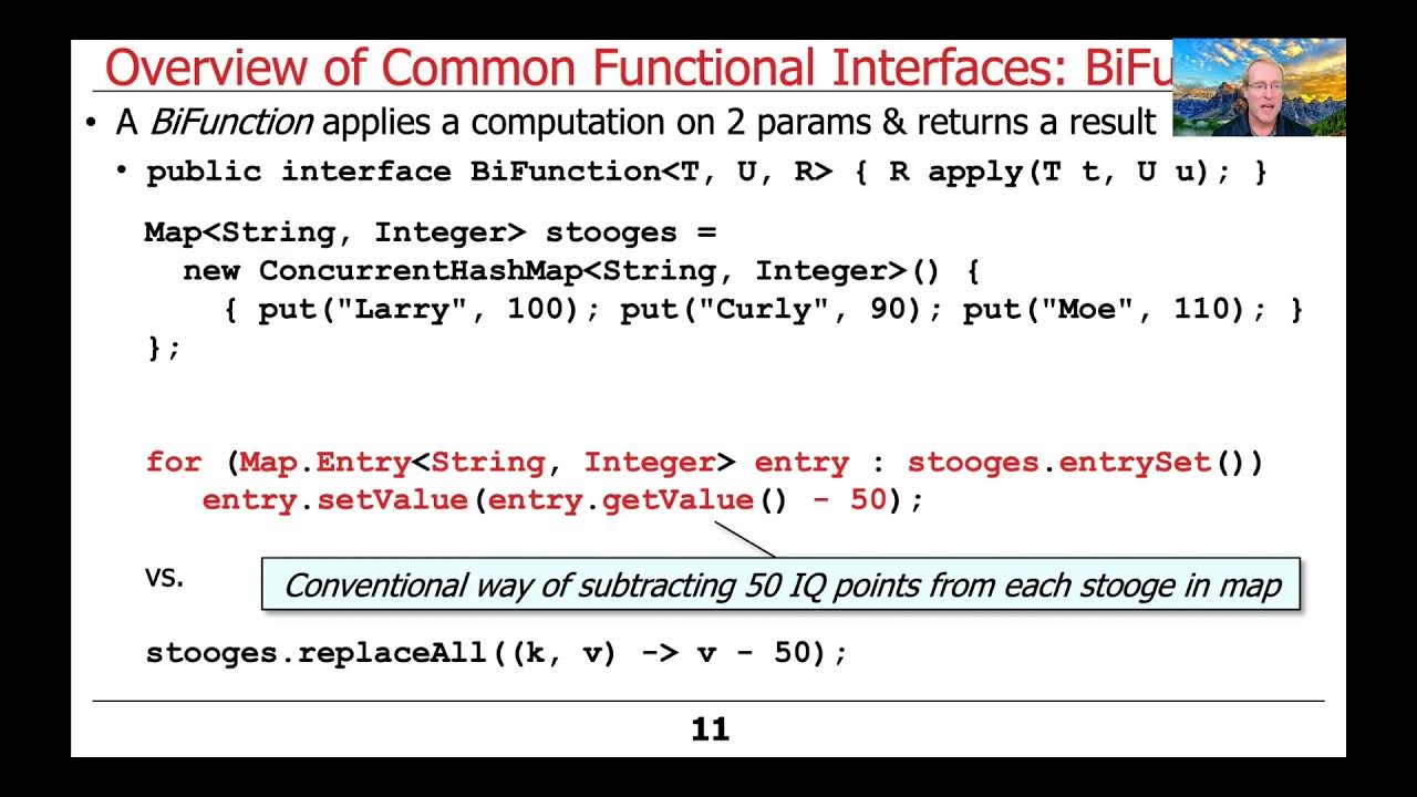 The Java BiFunction Functional Interface - YouTube